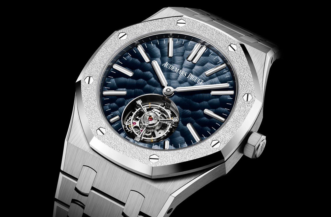 Audemars Piguet Royal Oak Tourbillon Frosted & Dimpled, Oris Social ...